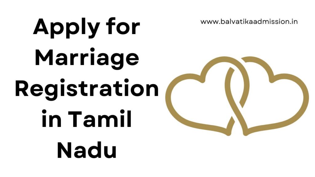 Tamil Nadu Marriage Portal Registration 2025 - Easy & Fast | KVSBA