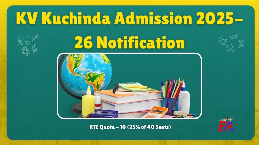 KV Kuchinda Class 1 to 5 Admission 2026-27: Application Form Dates ...