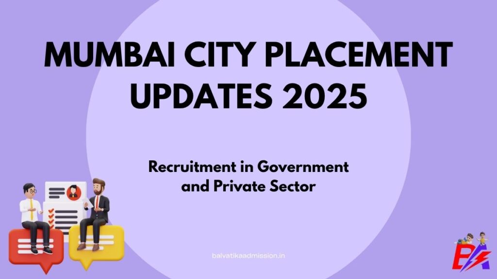 Mumbai City Career Opportunities 2025: Openings in Government and ...